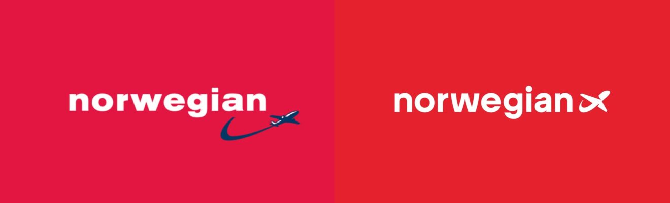 Linie lotnicze Norwegian mają nowe logo – Design Alley