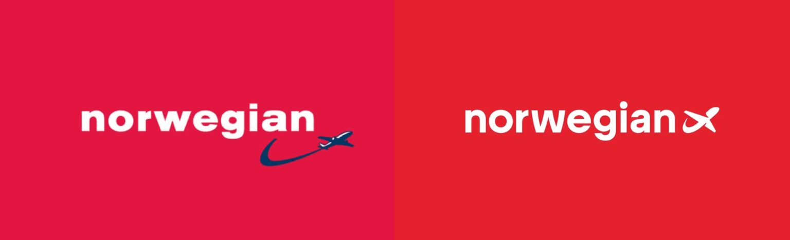 Linie lotnicze Norwegian mają nowe logo – Design Alley